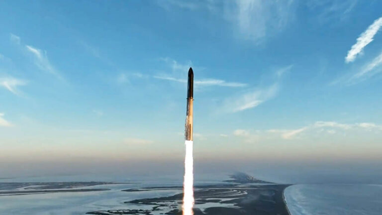 Second SpaceX Starship flight test achieves hot stage separation with ...