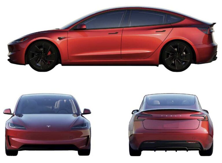 Tesla Model 3 Ludicrous design and key specs leaked - EONMSK News