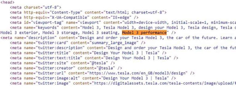 Tesla website source code reveals 2024 Model 3 Performance details ...