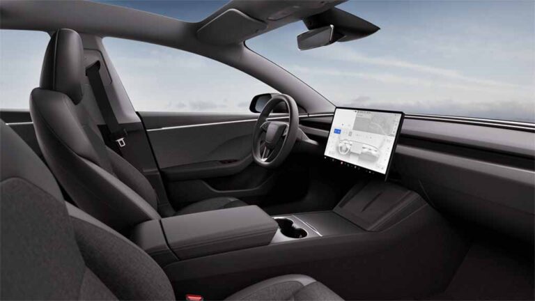 Tesla launches new Textile Interior with stripped features - EONMSK News