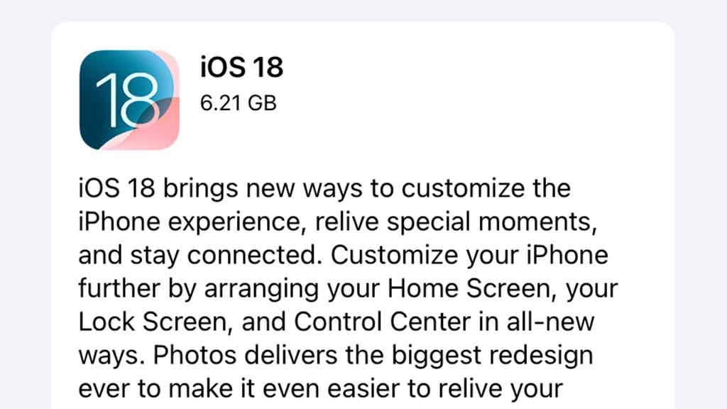 Apple releases iOS 18 RC, full rollout on Monday - EONMSK News