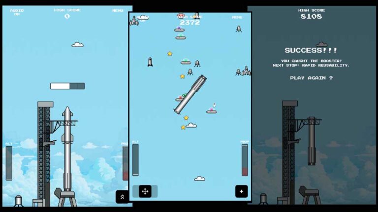 SpaceX launches Starship game where you can catch the booster and ...
