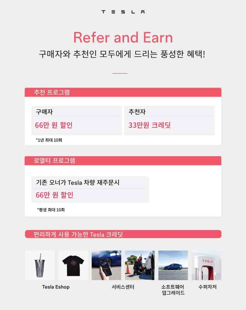 Tesla launches referral program in South Korea - EONMSK News