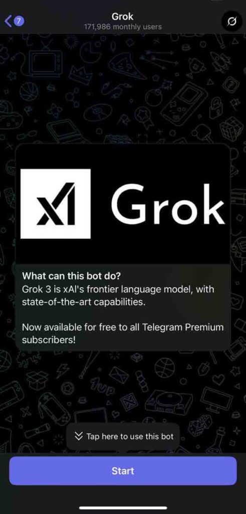 xAI Grok chatbot is now available on Telegram - EONMSK News