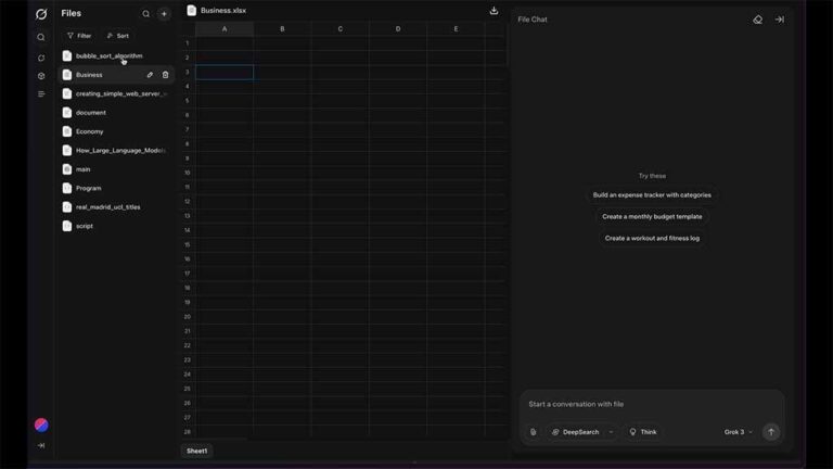 xAI Grok bringing Files feature with a file manager and editing tools ...