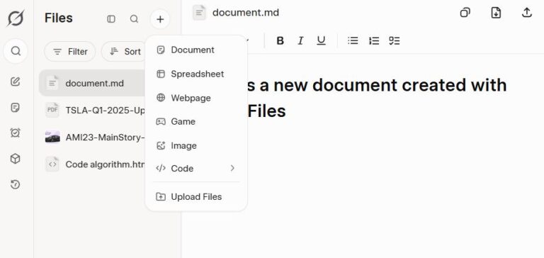 xAI launches Grok files feature with cloud based file creation - EONMSK News