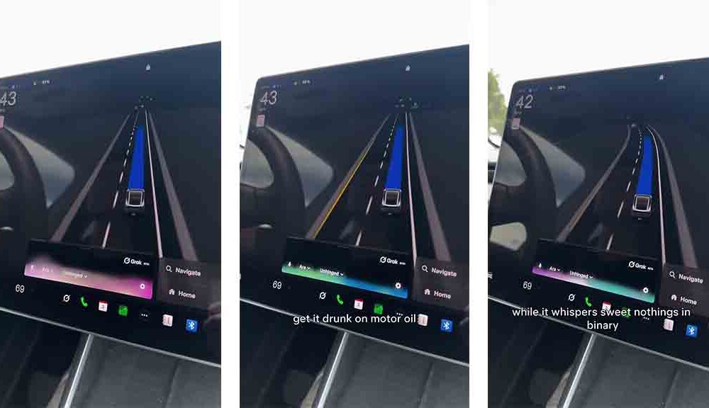 Here's our first look at Grok for Tesla (video) - EONMSK News