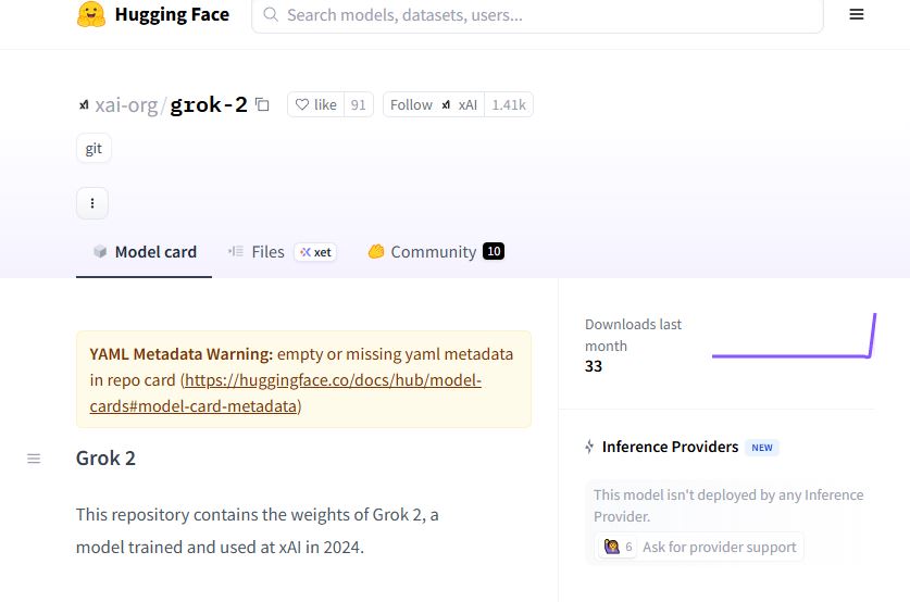 xAI Grok 2 model goes open source, Grok 3 is coming in early 2026 - EONMSK News