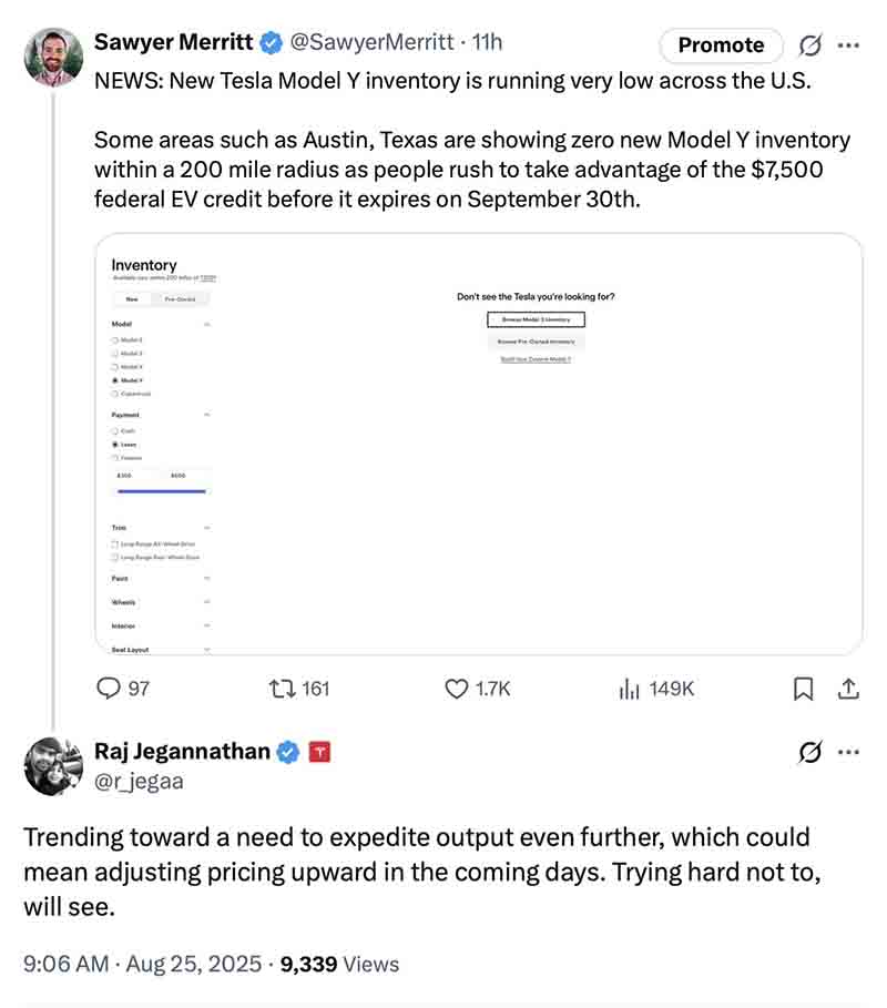 Tesla could increase Model Y price in the US due to upward demand ...