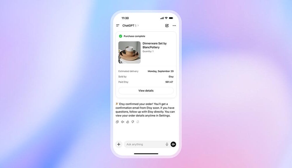 You can now buy directly from ChatGPT via Instant Checkout - EONMSK News