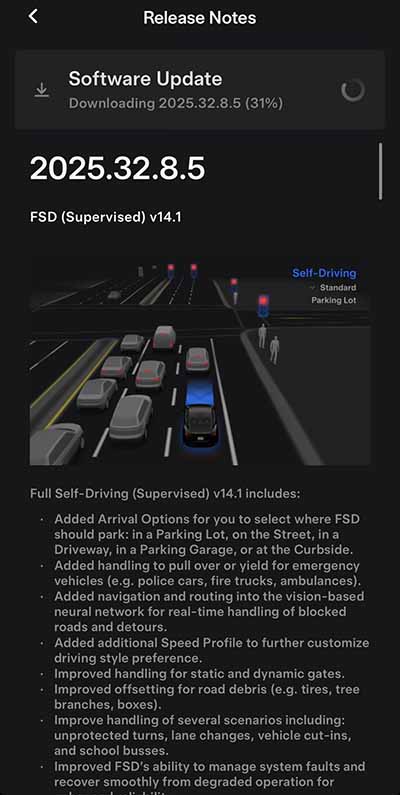 Breaking: Tesla rolling FSD (Supervised) v14.1 - EONMSK News