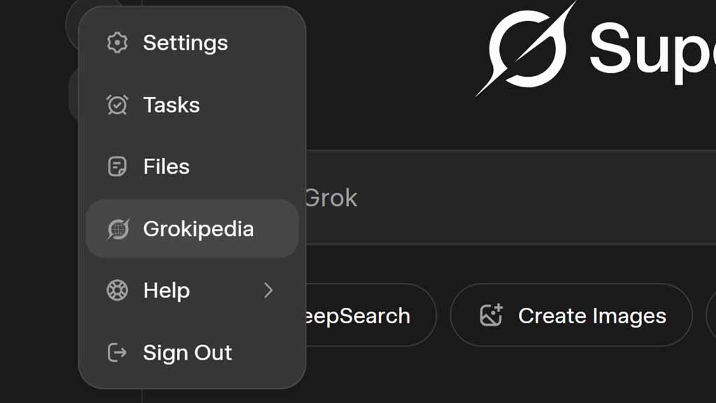 Grok web will get Grokipedia shortcut button - EONMSK News