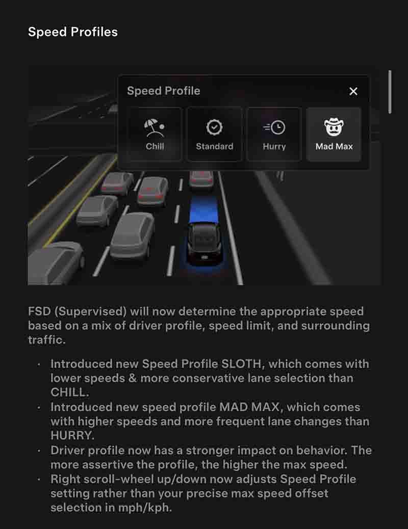 Tesla releases FSD v14.1.2 with Mad Max speed profile - EONMSK News
