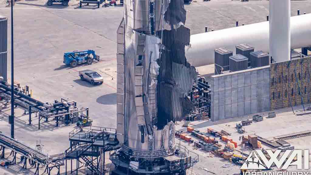 SpaceX Super Heavy booster 18 (v3) experienced pre-launch test anomaly ...