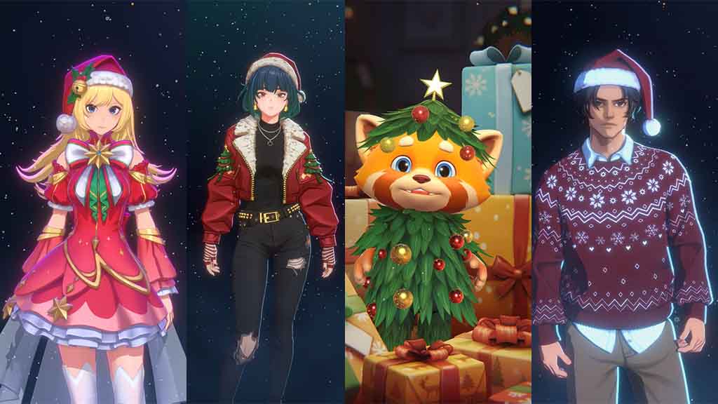 Christmas outfit released for xAI Grok AI Companions - Ani, Mika ...