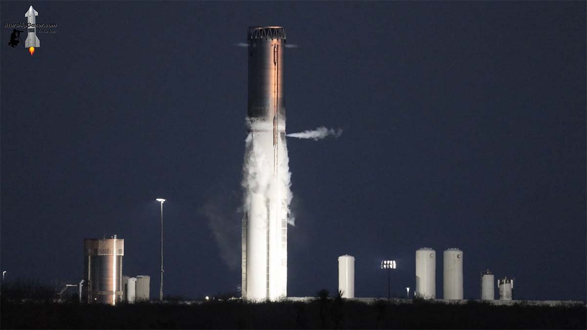 SpaceX continues to grind Super Heavy Booster 19 with third cryo ...